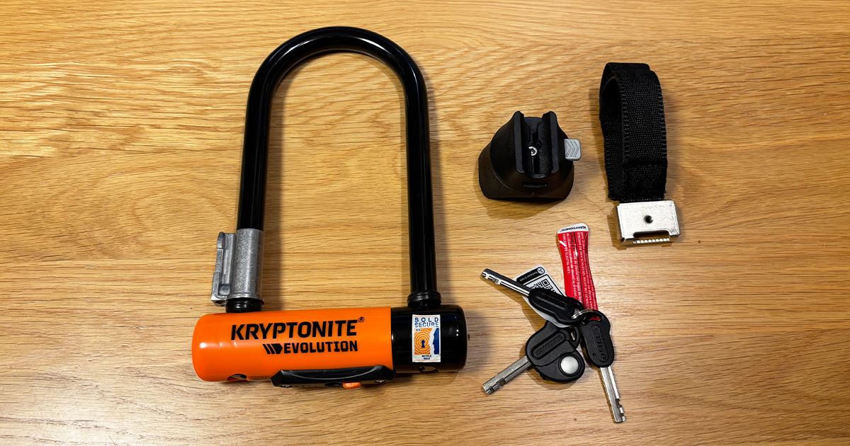 【レビュー】KRYPTONITE Evolution Mini-7 ｜高防犯の定番U字ロック｜TAKA BLOG